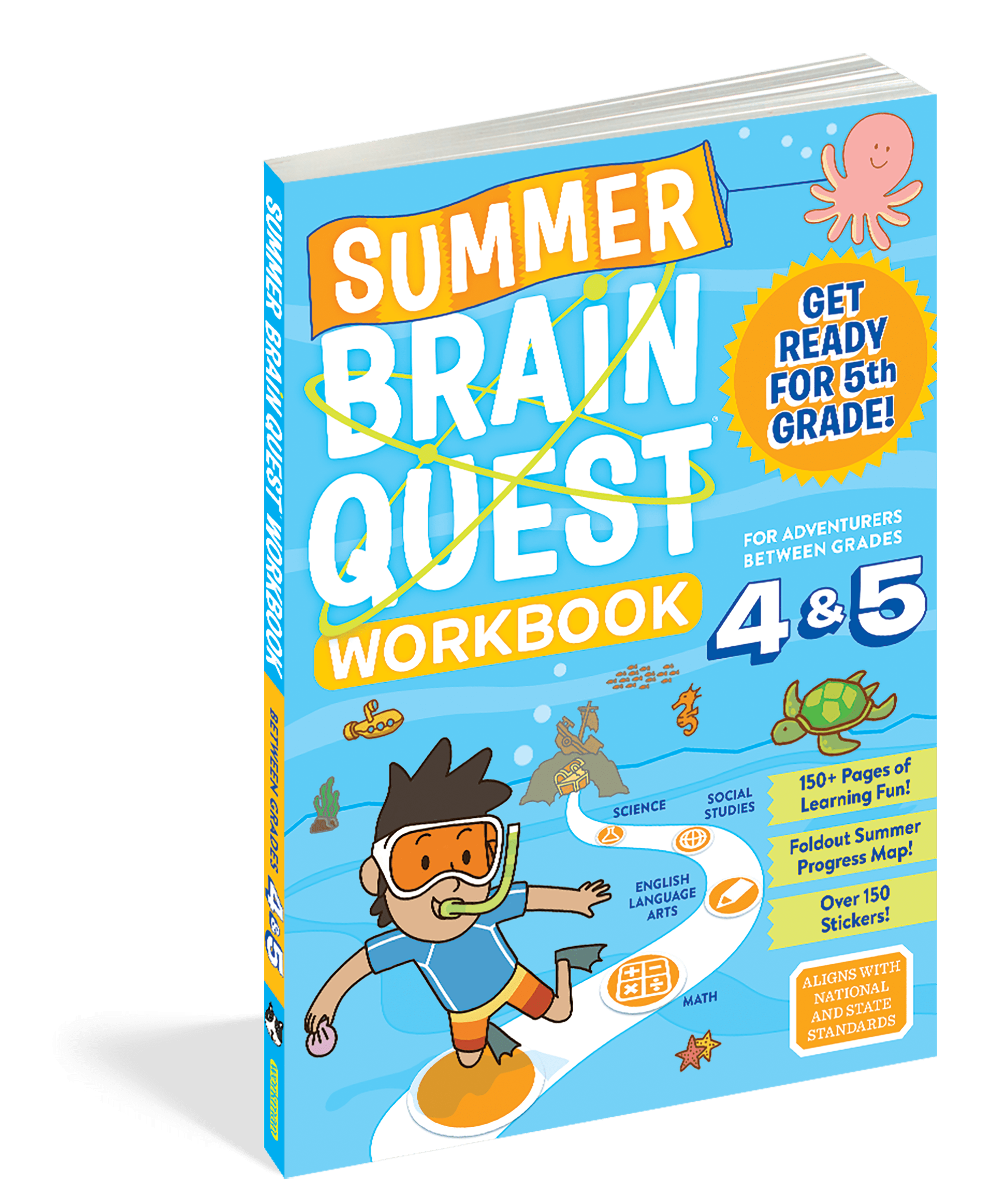 Summer Brain Quest: Between Grades 4 & 5 by Workman Publishing ...
