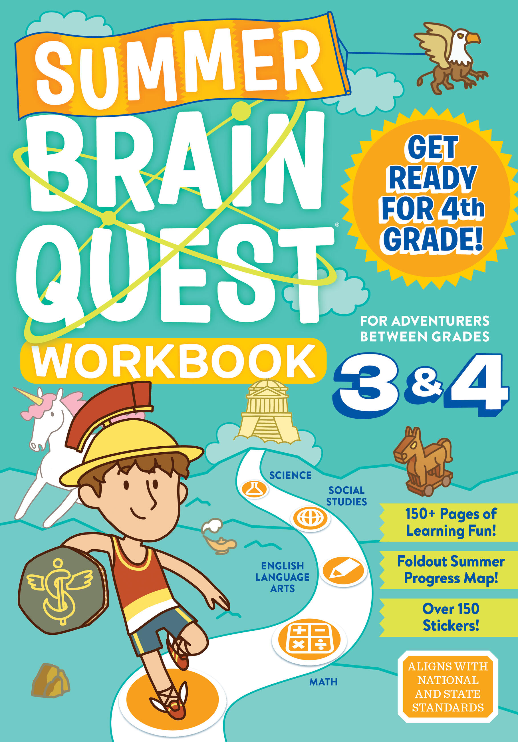 Summer Brain Quest: Between Grades 3 & 4 by Workman Publishing ...