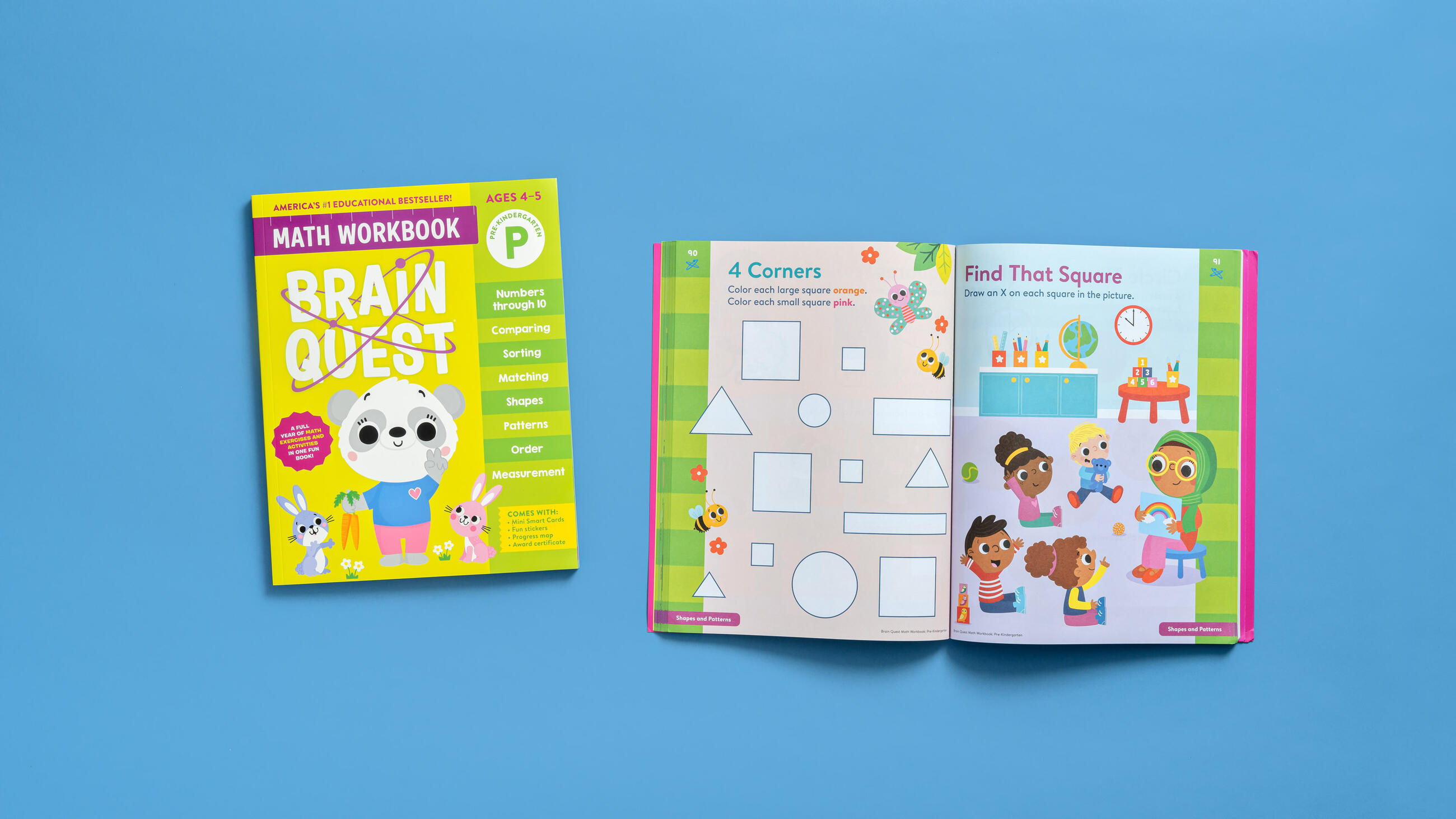 Brain Quest Math Workbook: Pre-Kindergarten by Workman Publishing ...
