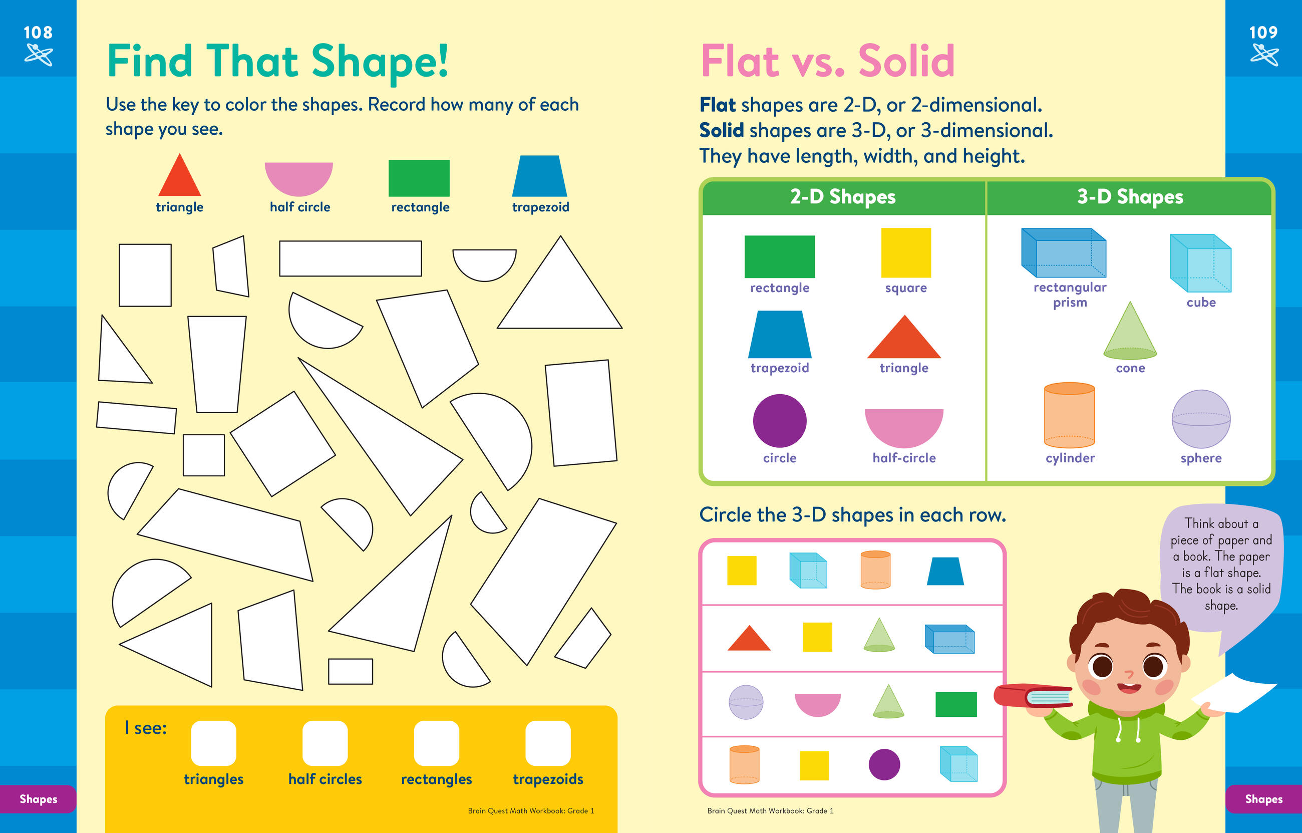 Brain Quest Math Workbook: 1st Grade by Workman Publishing | Hachette ...